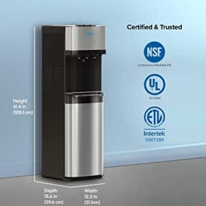 Brio Self Cleaning Bottom Loading Water Cooler Water Dispenser – Limited Edition - 3 Temperature Settings - Hot, Cold & Cool Water - UL/Energy Star Approved