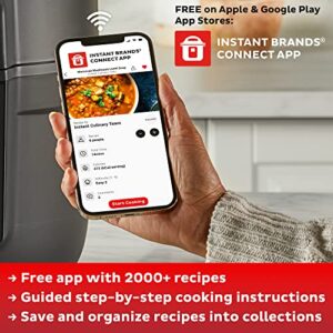 Instant Pot Pro Crisp 11-in-1 Air Fryer and Electric Pressure Cooker Combo with Multicooker Lids that Air Fries, Steams, Slow Cooks, Sautés, Dehydrates, & More, Free App With Over 800 Recipes, 8 Quart