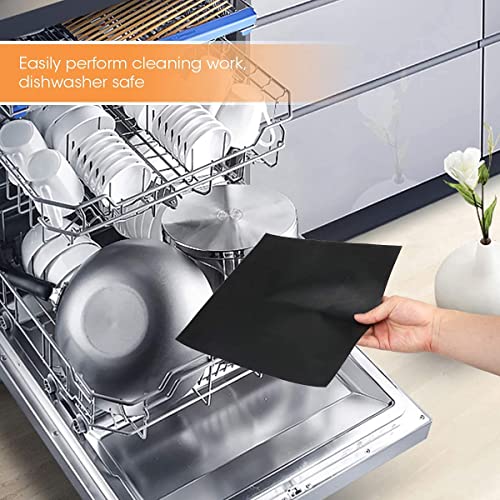 AIEVE Air Fryer Oven Liners, 3 Pack Non-stick Air Fryer Oven Mat Baking Mat Compatible with Ninja Foodi SP101 SP201 SP301 Ninja Air Fry Oven Toaster Oven Microwave Bottom of Gas & Electric Oven