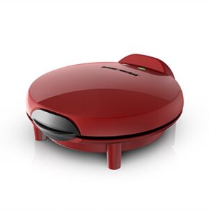 george foreman electric quesadilla maker, red, gfq001 10 inch