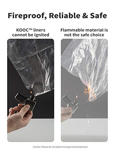 [NEW] KOOC Disposable Slow Cooker Liners and Cooking Bags, Extra Large Size Fits 6QT - 10QT Pot, 14"x 22", 1 Pack (10 Counts), Fresh Locking Seal Design, Suitable for Oval & Round Pot, BPA Free