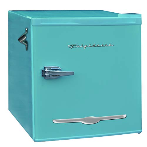 Frigidaire EFR176-BLUE 1.6 cu ft Blue Retro Fridge with Side Bottle Opener. for The Office, Dorm Room or Cabin