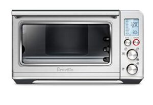 breville smart oven air fryer toaster oven, brushed stainless steel, bov860bss