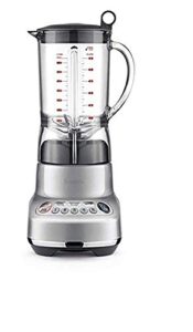 breville fresh and furious blender, silver, bbl620sil