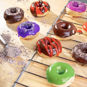 CucinaPro Mini Donut Maker - Electric Non-Stick Surface Makes 7 Small Doughnuts, Decorate or Ice Your Own for Kid Friendly Dessert or Snack - The Unique Gift or Baking Activity for Kids & Adults