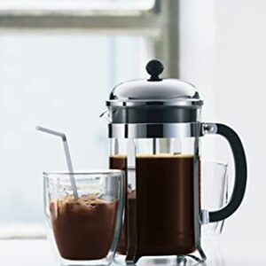 Bodum Chambord French Press Coffee Maker, 51 Ounce, 1.5 Liter, Chrome