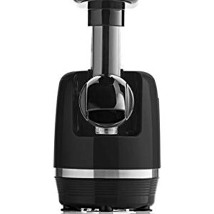 Omega H3000D Cold Press 365 Juicer Slow Masticating Extractor Creates Delicious Fruit Vegetable and Leafy Green High Juice Yield and Preserves Nutritional Value, 150-Watt, Black