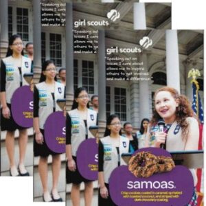 Girl Scout Samoas (Caramel deLites) Cookies, 7.5 Ounce (Pack of 4)