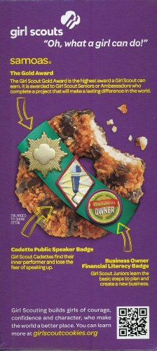 Girl Scout Samoas (Caramel deLites) Cookies, 7.5 Ounce (Pack of 4)