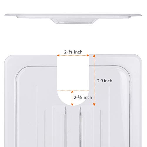 HOMENOTE Sous Vide Container 12 Quart with Lid & Rack and Sleeve - BPA Free Complete Sous Vide Accessories Kit with Cookbook For Anova and Most Sous Vide Cookers