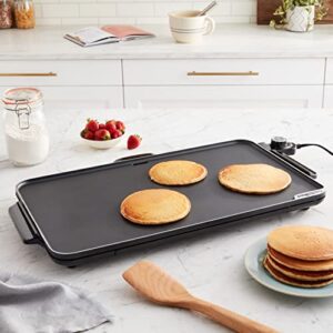 Presto 07072 Slimline Griddle, Black, 22"