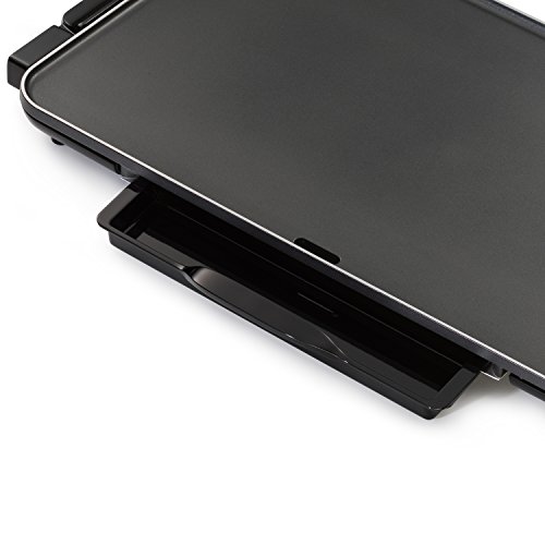 Presto 07072 Slimline Griddle, Black, 22"