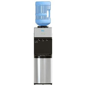 brio limited edition top loading water cooler dispenser – hot & cold water, child safety lock, holds 3 or 5 gallon bottles – ul/energy star approved