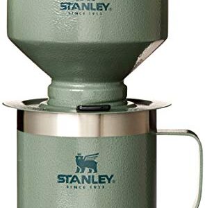 Stanley 10-09566-001 The Camp Pour Over Set, 12 ounces, Hammertone Green NA