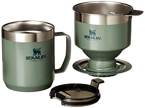 Stanley 10-09566-001 The Camp Pour Over Set, 12 ounces, Hammertone Green NA