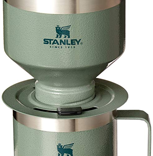 Stanley 10-09566-001 The Camp Pour Over Set, 12 ounces, Hammertone Green NA