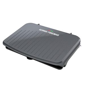 george foreman grs120gt, 9 serving, gunmetal grey