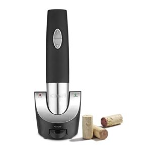 cuisinart vacuum sealer cordless wine opener, one size, black