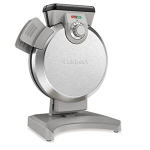 Mini Belgian Waffle Maker by Cuisinart, Vertical Mini Waffle Iron, Silver