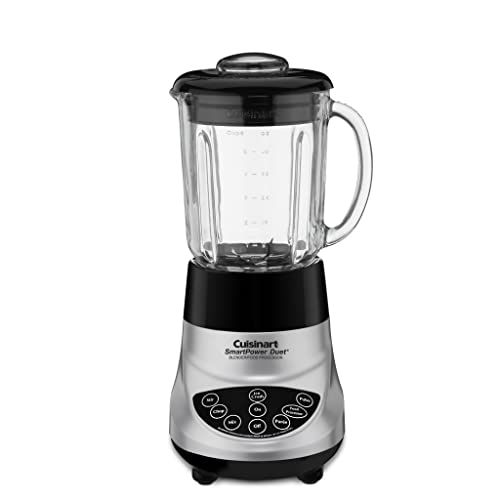 Cuisinart BFP-703BC Smart Power Duet Blender/Food Processor, Brushed Chrome, 3 cup, count of 6