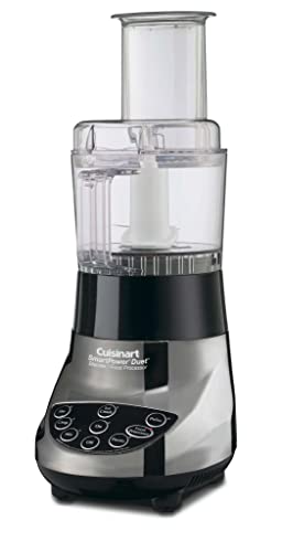 Cuisinart BFP-703BC Smart Power Duet Blender/Food Processor, Brushed Chrome, 3 cup, count of 6