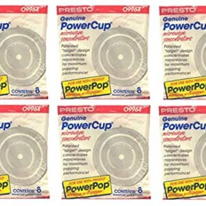 Presto 09964 Microwave Power Pop Powercup Popcorn Concentrator Cup - 48 Pack