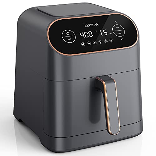 Ultrean Air Fryer, 9 Quart 6-in-1 Electric Hot XL Airfryer Oven Oilless Cooker, Large Family Size LCD Touch Control Panel and Nonstick Basket, ETL Certified, 1750W