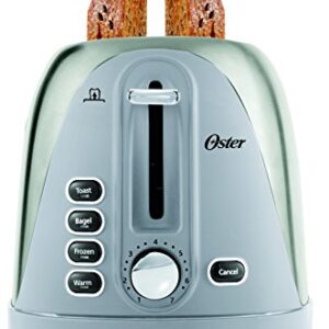 Oster Long Slot 4-Slice Toaster, Stainless Steel (TSSTTR6330-NP)