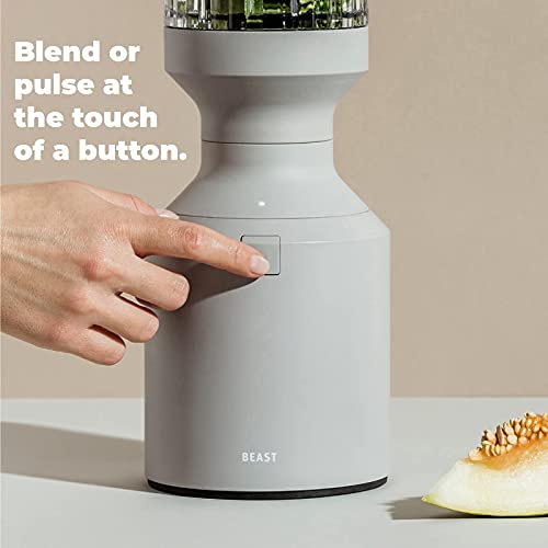 Beast Blender | Blend Smoothies and Shakes, Kitchen Countertop Design, 1000W (Cloud White)