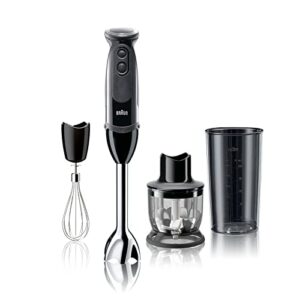 braun mq5025 hand blender multiquick vario, mq5025, black