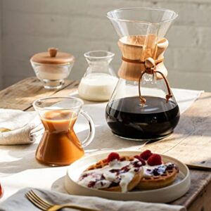 Chemex Classic Series, Pour-Over Glass Coffeemaker, 10 Cup - Exclusive Packaging