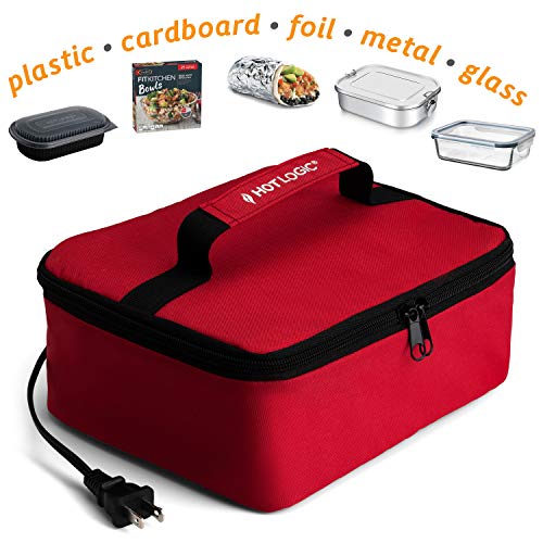 Hot Logic Portable Personal Mini Oven, Red