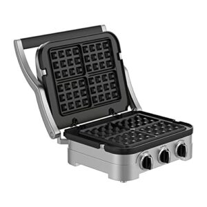 Waffle Plates Only for Cuisinart Griddler GR-4N, GR-5B, GR-6 and GRID-8N Series, Nonstick Coating Baking Waffle Plates by Gvode