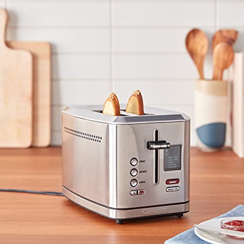 Cuisinart CPT-720 2-Slice Digital Toaster with MemorySet Feature, silver