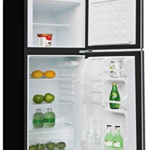 Frigidaire EFR451 2 Door Refrigerator/Freezer, 4.6 cu ft, Platinum Series, Stainless Steel, Double