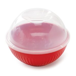 nordic ware quick pop single serve popper, red, 8 cup