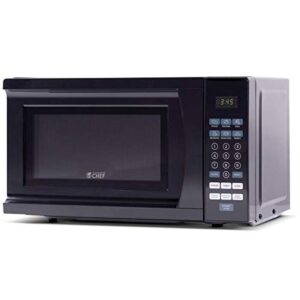 commercial chef chm770b countertop microwave, 0.7 cubic feet, black