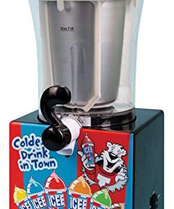 iscream Genuine ICEE Brand Counter-Top Sized ICEE Slushie Maker - Spins Your Pre-Chilled Ingredients with Your Ice into ICEE Slushies!