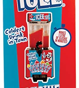 iscream Genuine ICEE Brand Counter-Top Sized ICEE Slushie Maker - Spins Your Pre-Chilled Ingredients with Your Ice into ICEE Slushies!