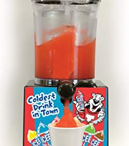 iscream Genuine ICEE Brand Counter-Top Sized ICEE Slushie Maker - Spins Your Pre-Chilled Ingredients with Your Ice into ICEE Slushies!