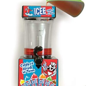 iscream Genuine ICEE Brand Counter-Top Sized ICEE Slushie Maker - Spins Your Pre-Chilled Ingredients with Your Ice into ICEE Slushies!