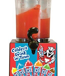 iscream Genuine ICEE Brand Counter-Top Sized ICEE Slushie Maker - Spins Your Pre-Chilled Ingredients with Your Ice into ICEE Slushies!