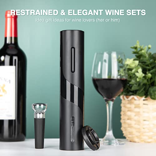 mafiti Wine Bottle Opener Stopper Electric Automatic Wine Corkscrew Christmas Gifts Set