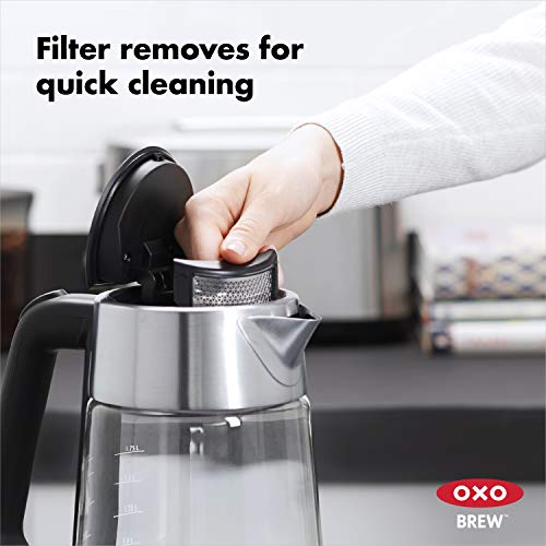 OXO Brew Cordless Glass Electric Kettle - 1.75 L