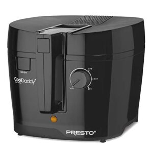 presto 05442 cooldaddy cool-touch deep fryer – black