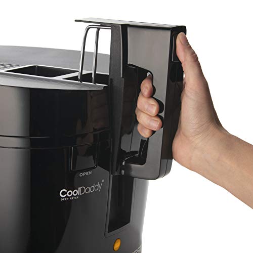 Presto 05442 CoolDaddy Cool-touch Deep Fryer - Black