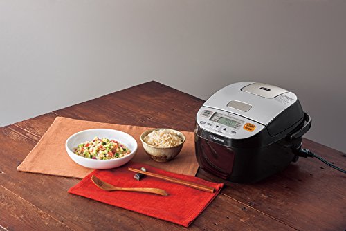 Zojirushi 612252-NL-BAC05SB Micom Rice Cooker and Warmer, Silver Black