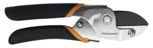 fiskars power-lever anvil pruner 8 inch