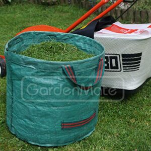 GardenMate 3-Pack 16 Gallons Reusable Garden Waste Bags (H15, D18 inches) - Yard Waste Bags