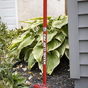 GARDEN WEASEL 91334 Claw Pro - to Cultivate, Loosen, Aerate, Weed, No Bending - Great for Heavy Soil, Weather and Rust Resistant